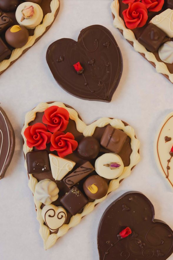 Handgemaakte Valentijn Chocolade voor Romantische Genoegens